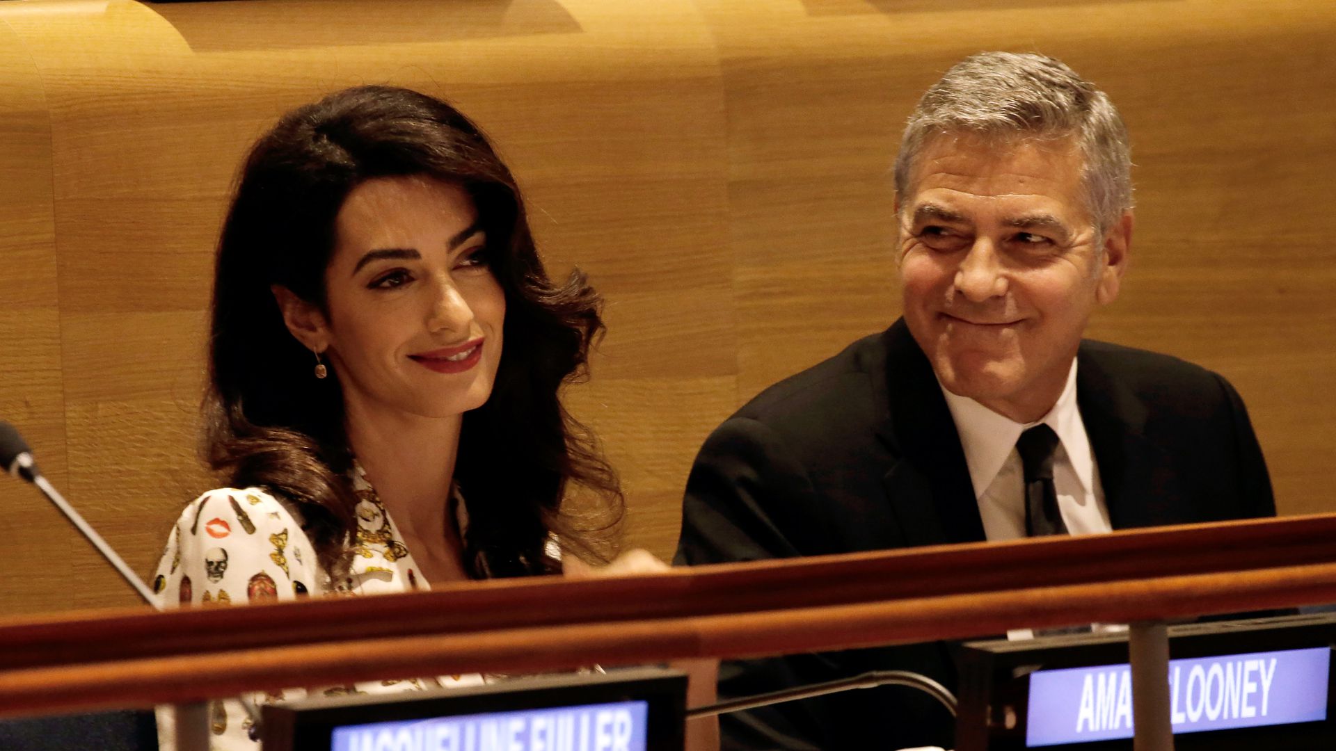 "Sie ist großartig": George Clooney schwärmt von seiner Amal