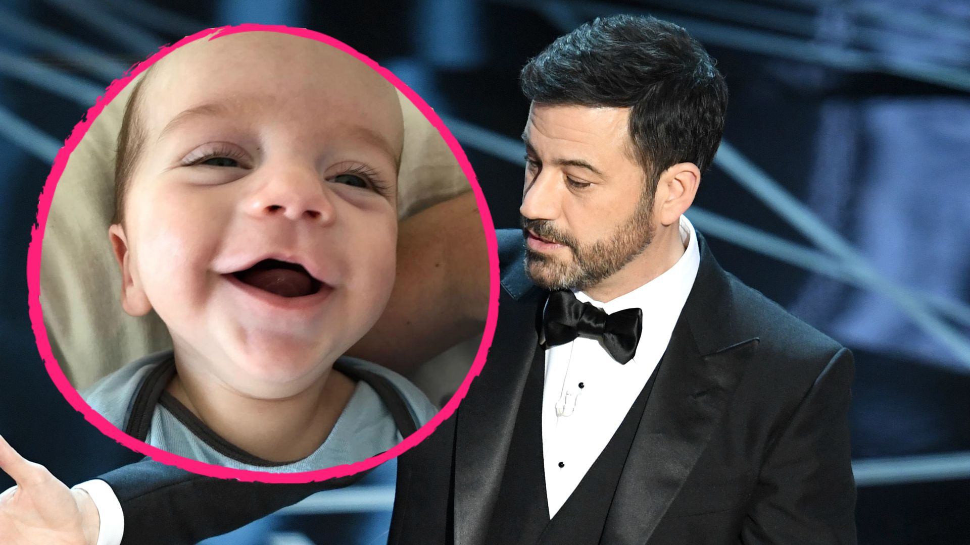 Nach Herz-OP: Jimmy Kimmels Sohn wieder quietschvergnügt | Promiflash.de