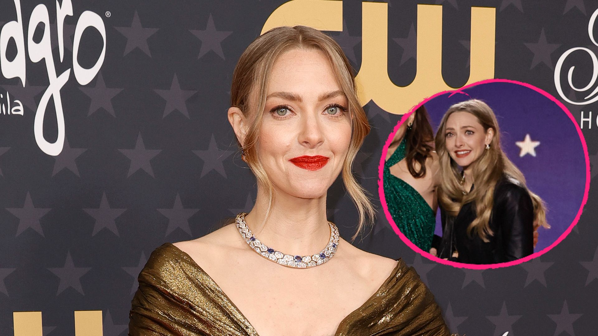 Ups! Amanda Seyfrieds Kleid riss bei Critics' Choice Awards