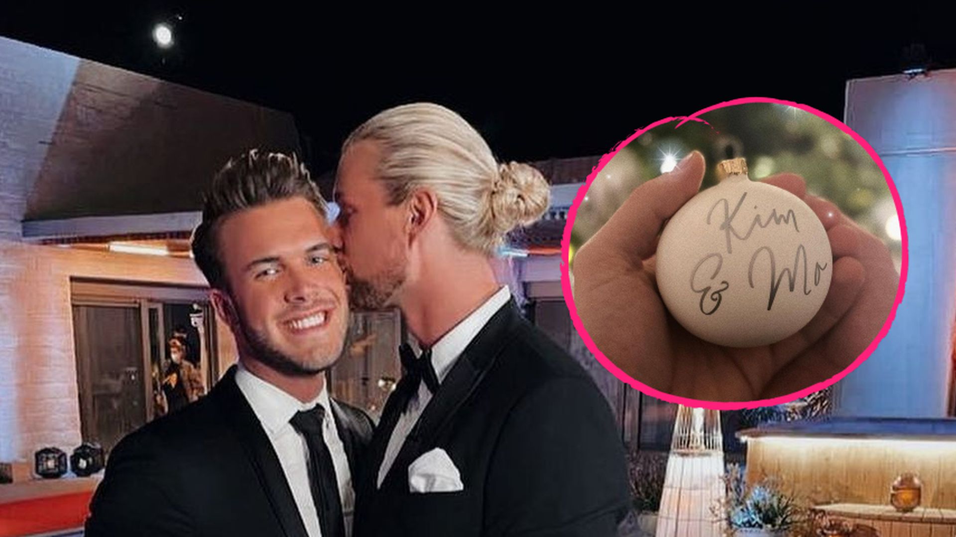 Kitschig? "Prince Charming"-Paar hat eigene Christbaumkugel