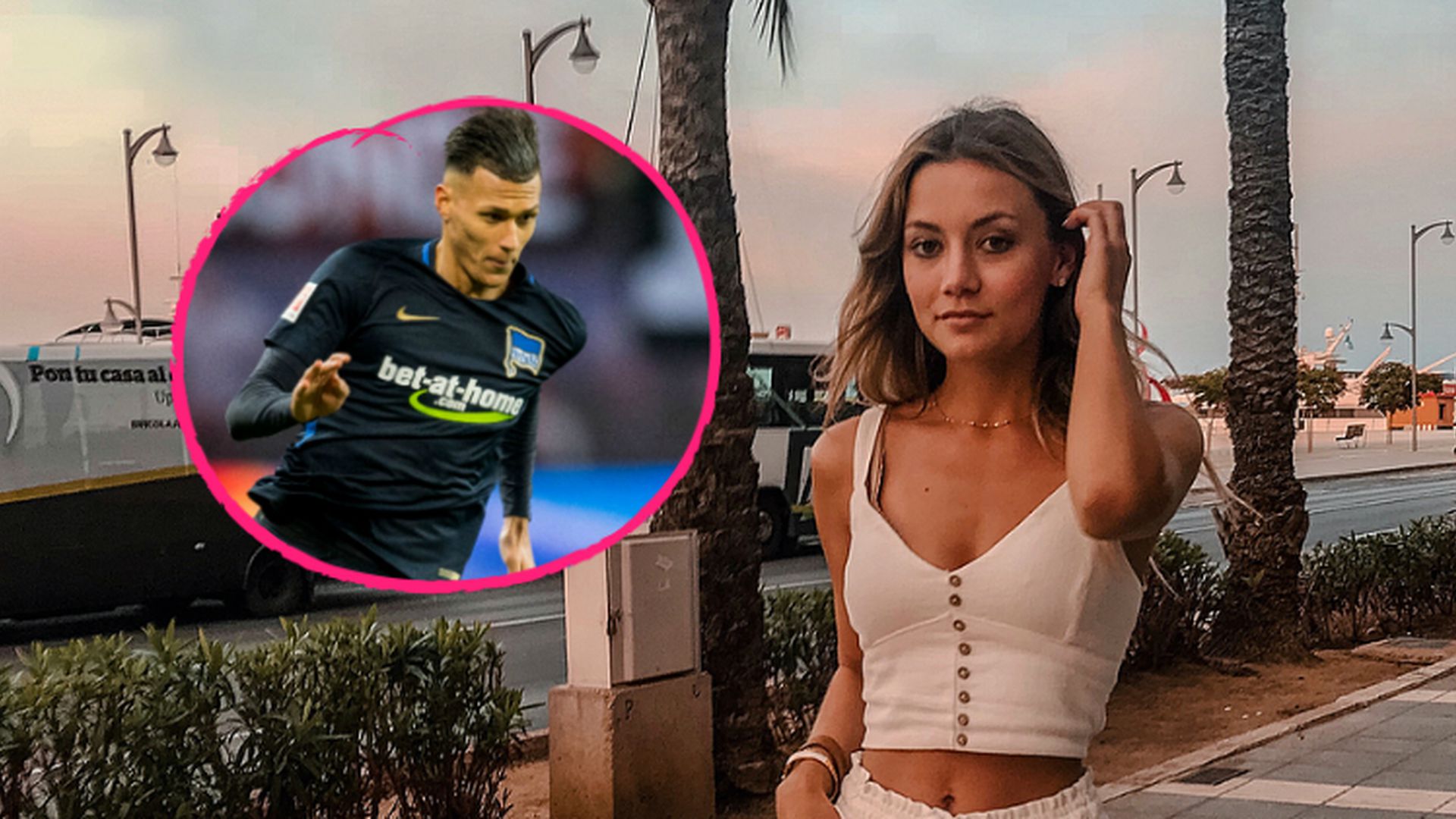 Lungen-Riss bei Hertha-Star: So geschockt war Partnerin! | Promiflash.de