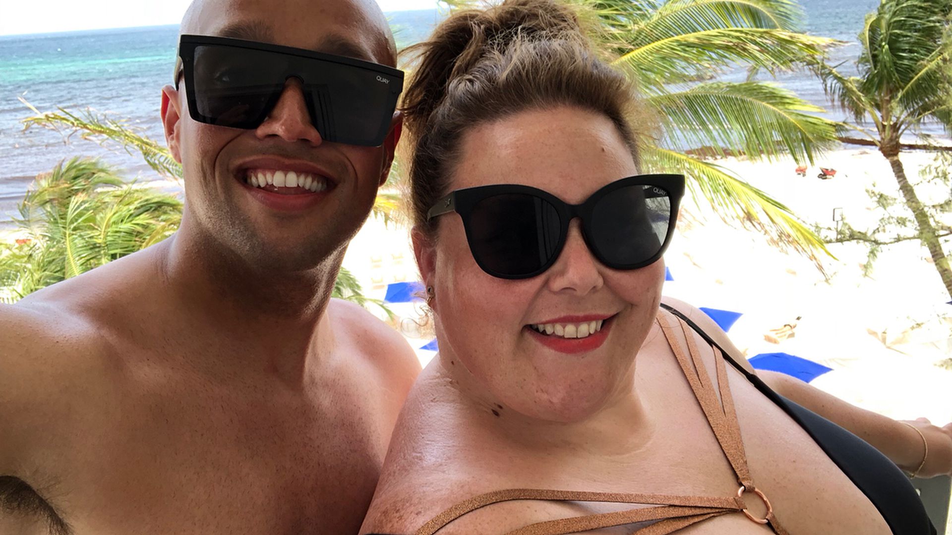 Auch ohne Size Zero: Chrissy Metz selbstbewusst im Badeanzug ...