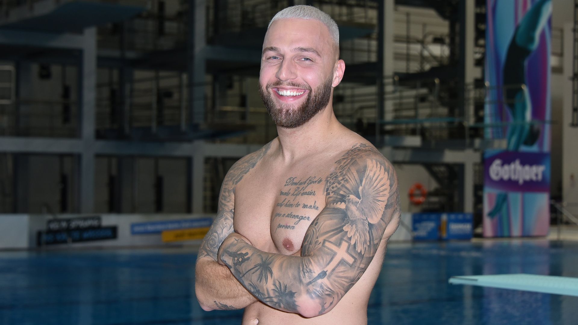 "RTL Turmspringen": Filip Pavlovic hat viele blaue Flecken