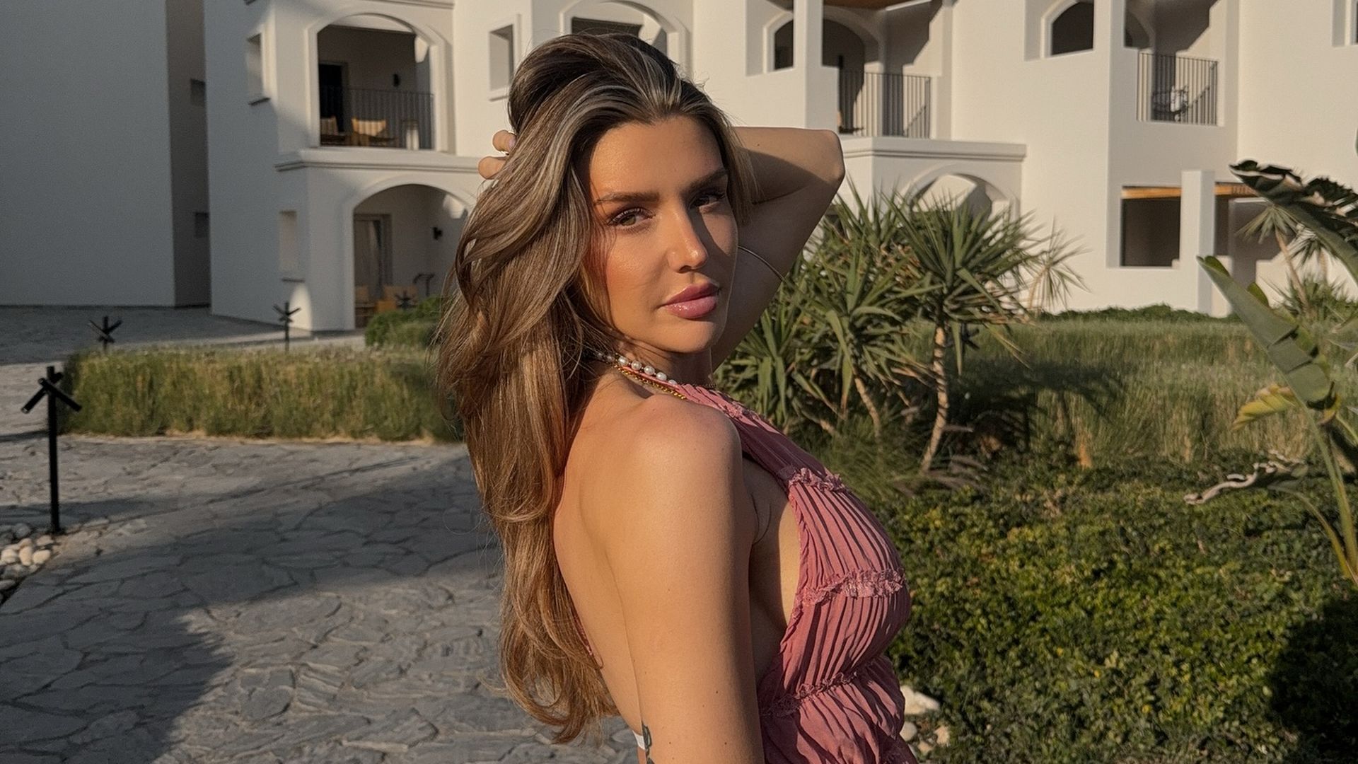 Wieder vergeben? Gerda Lewis knutscht mit Fitnessunternehmer