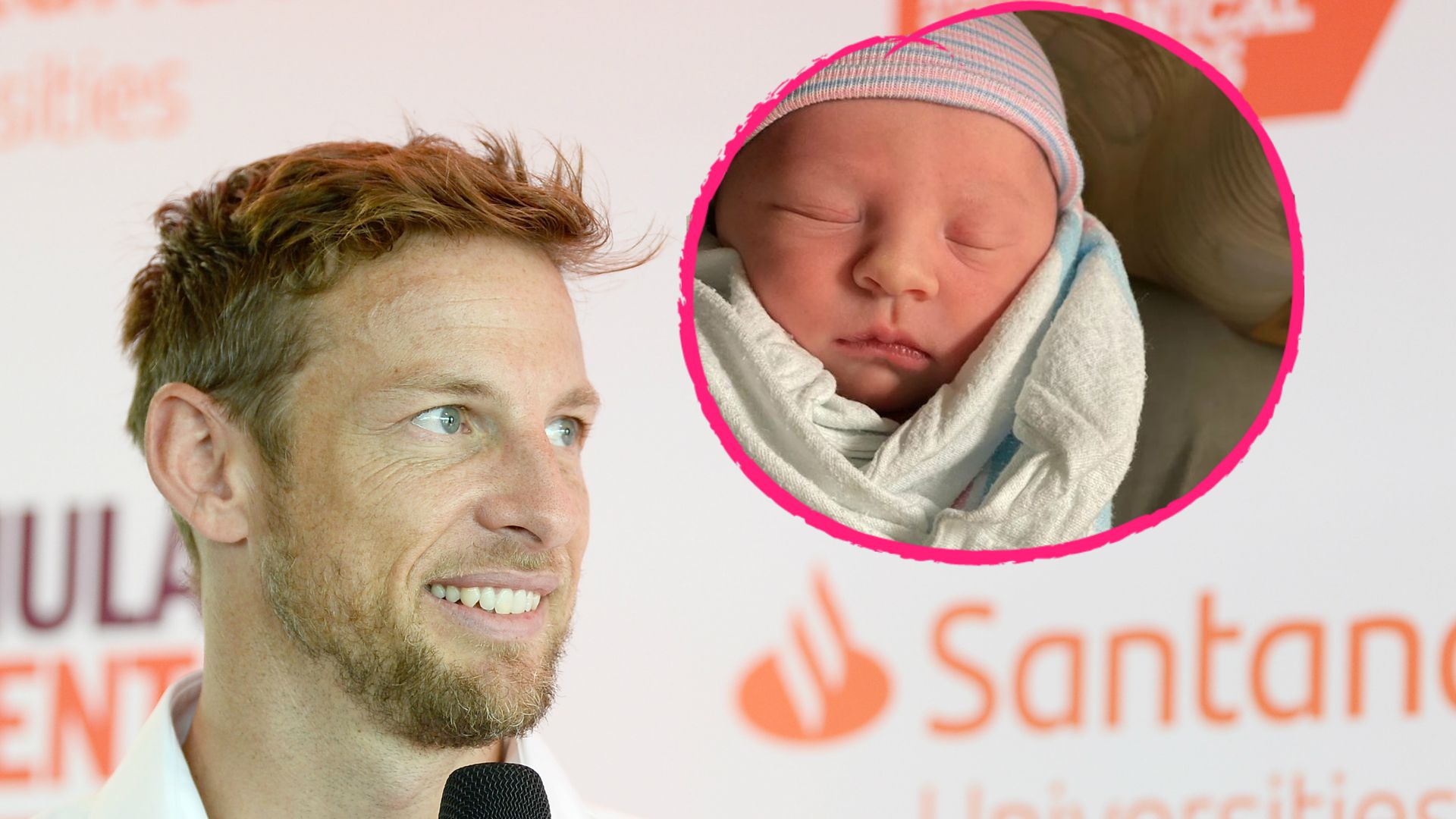Baby da! Ex-Formel-1-Star Jenson Button wieder Papa geworden