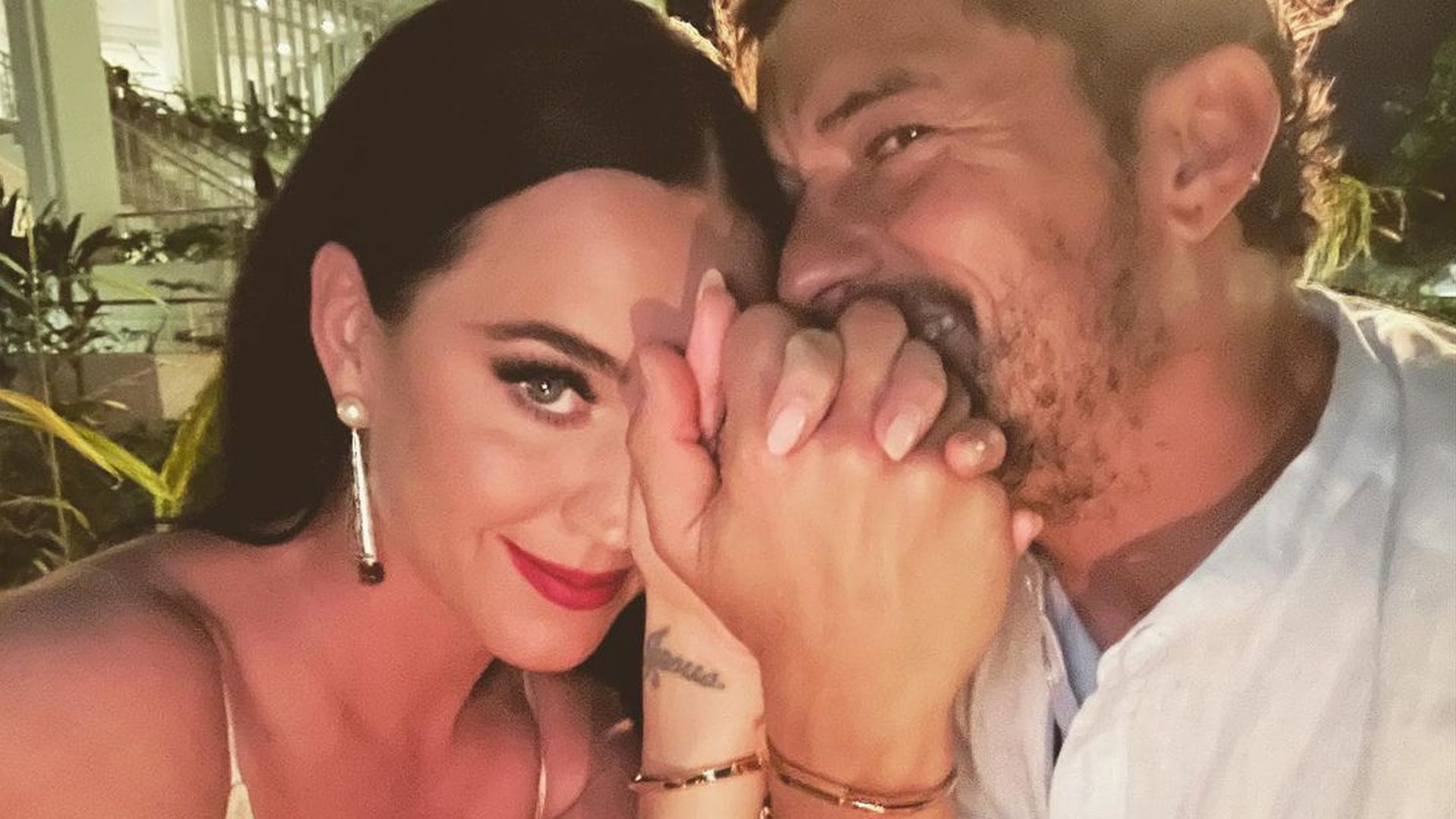 Orlando Bloom und Katy Perry zeigen sich verliebt in Wimbledon