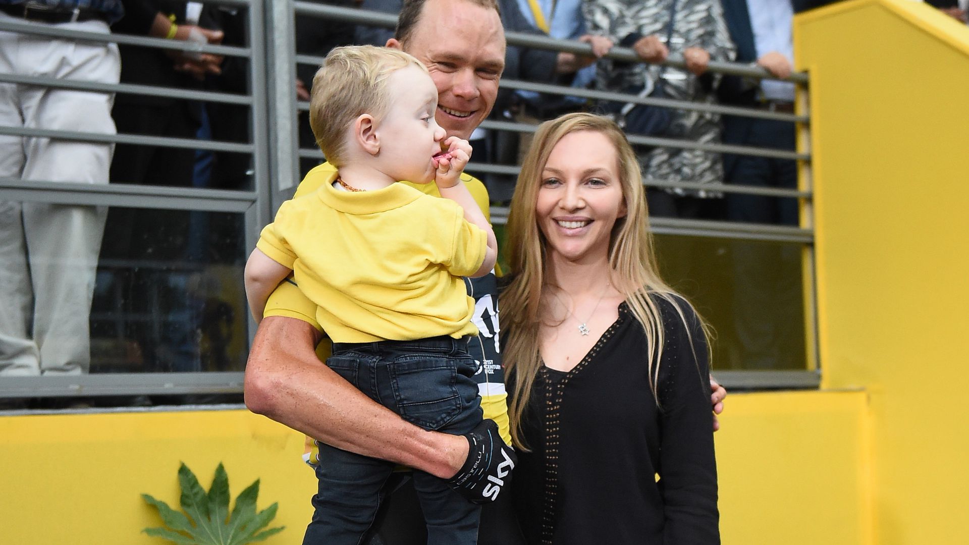 "Tour de France"-Sieger Froome: So niedlich ist seine Family ...
