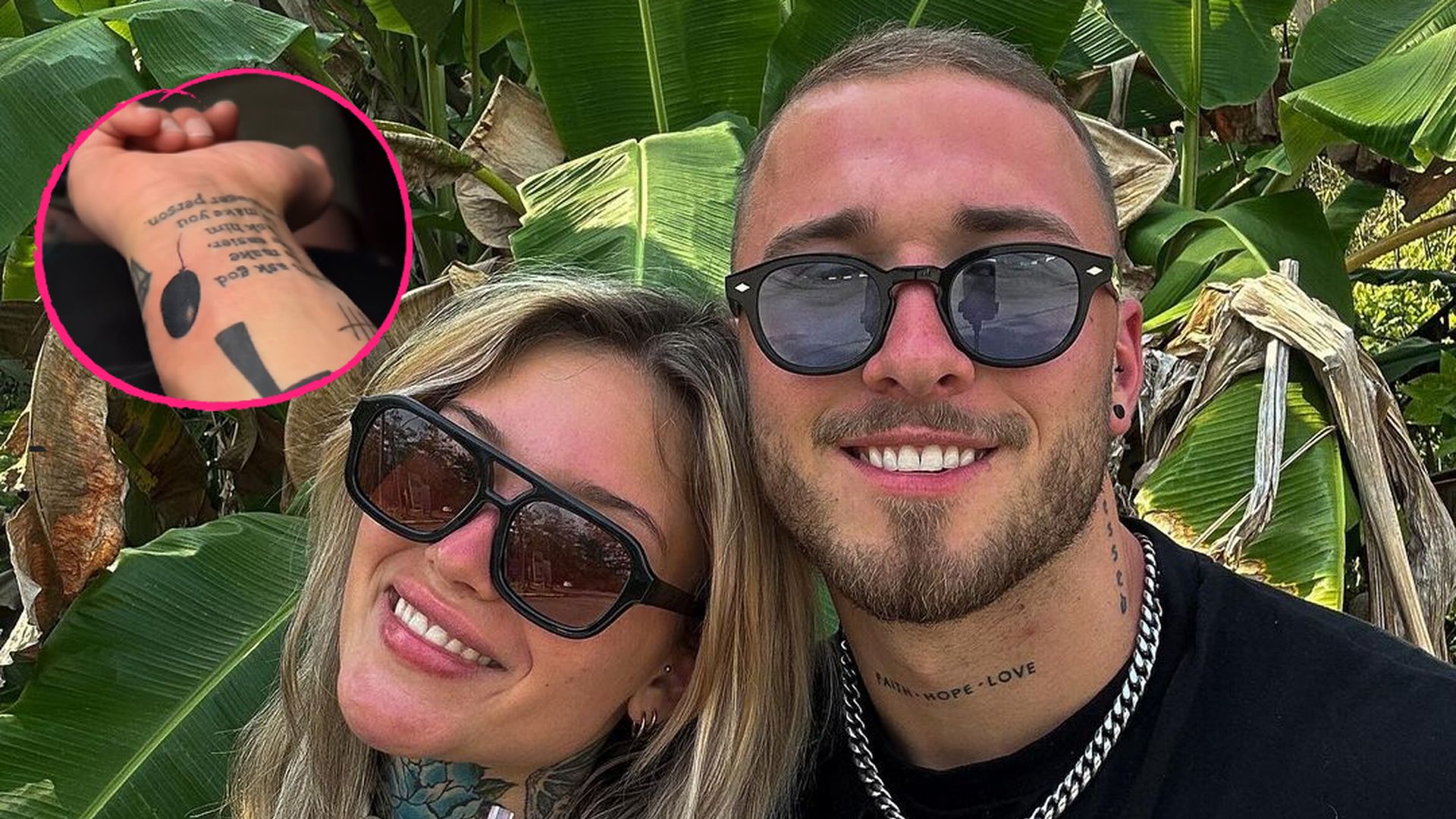 Lars Maucher übersticht Tattoo von Ex Jills Fingerabdruck!