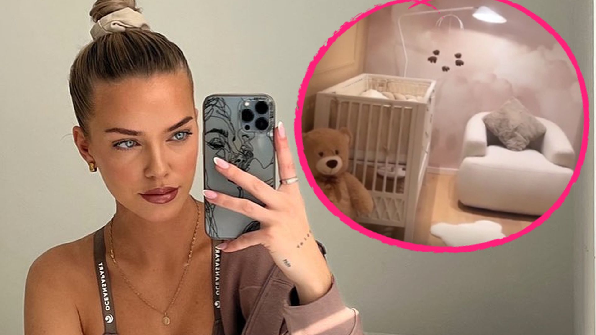 "Noch nicht fertig": Laura Maria Rypa zeigt das Babyzimmer