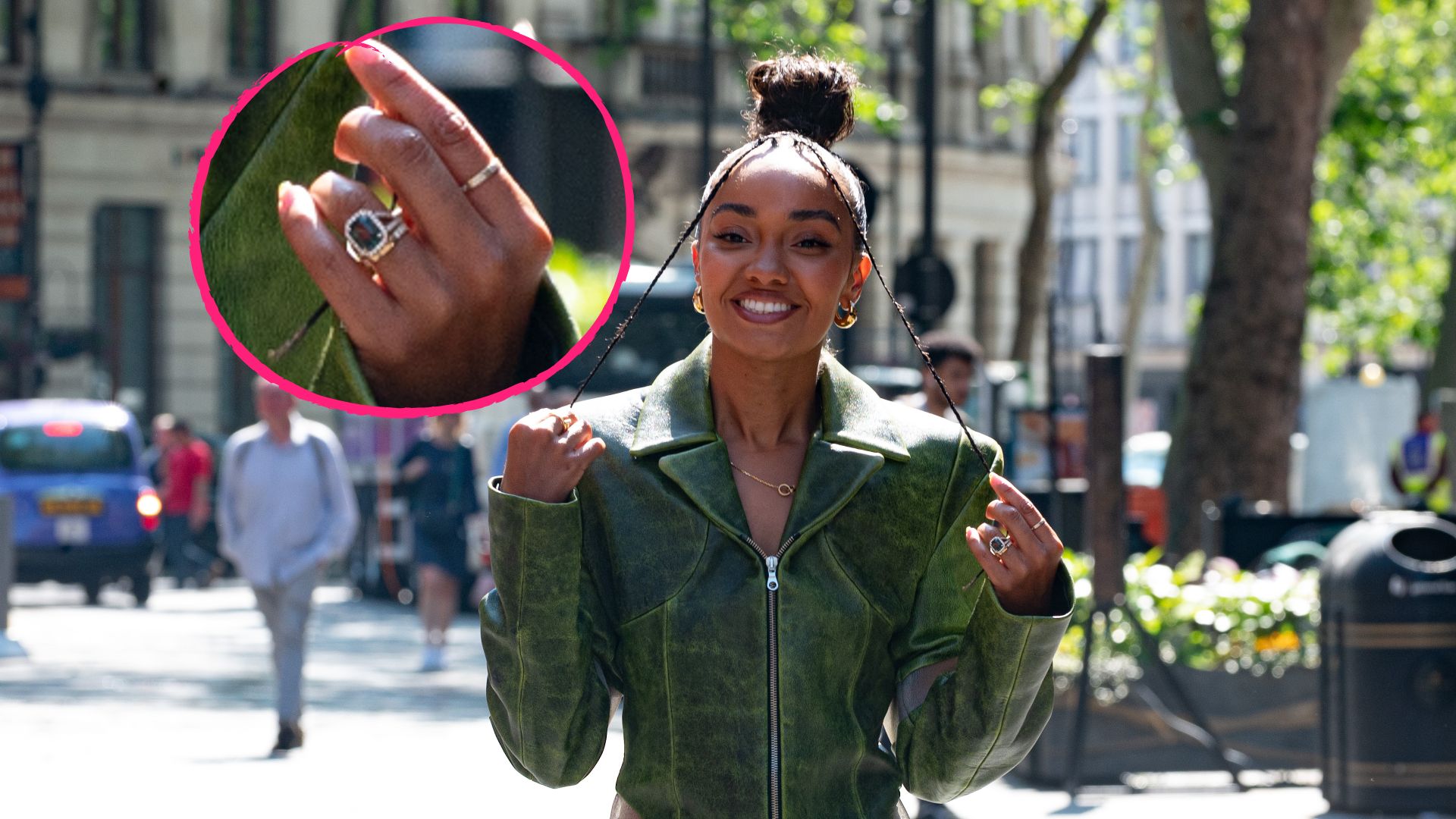 Wow! Hier zeigt Leigh-Anne Pinnock erstmals ihren Ehering