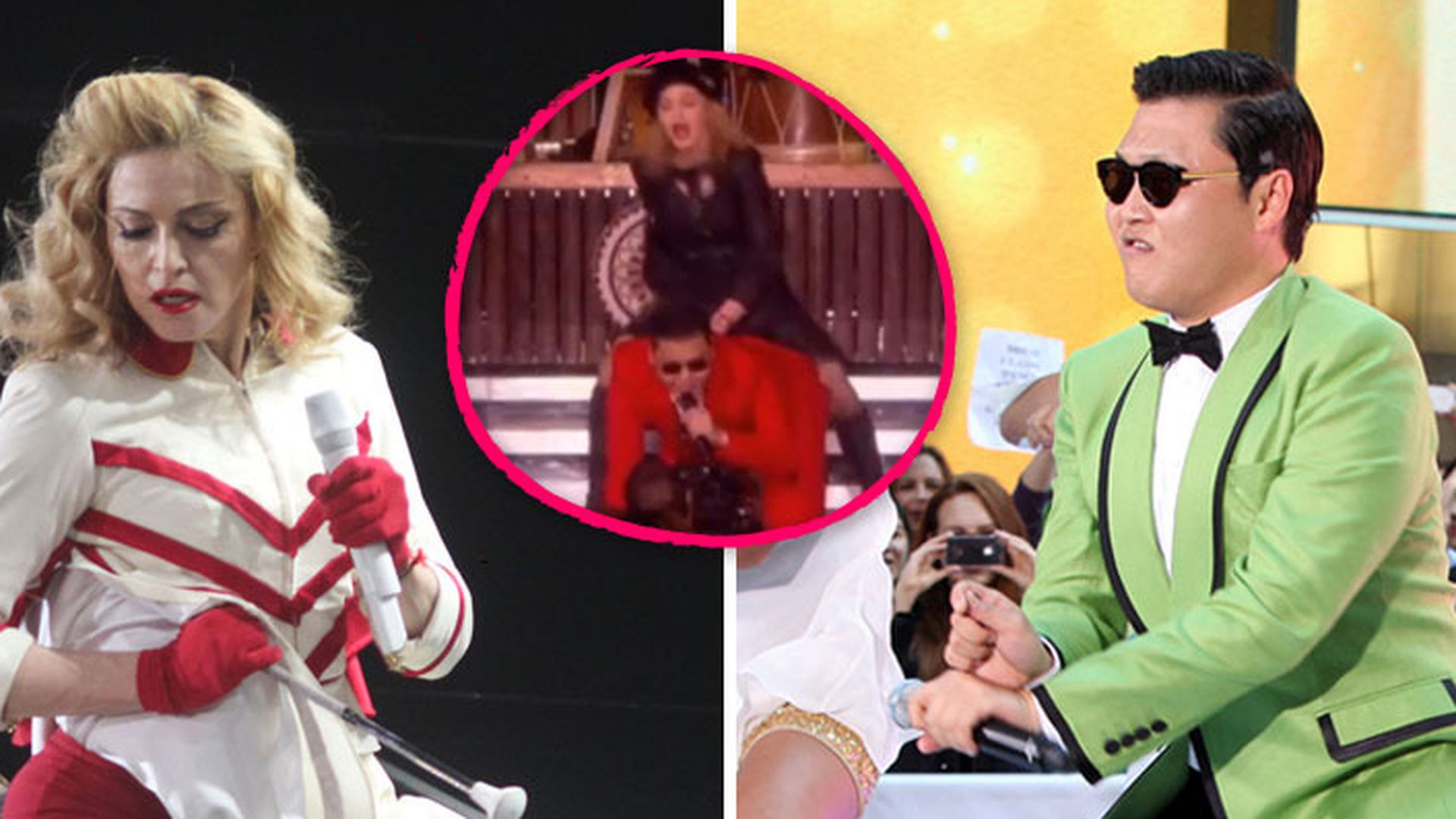 Madonna & Psy: Wilder Ritt zum Gangnam Style! | Promiflash.de
