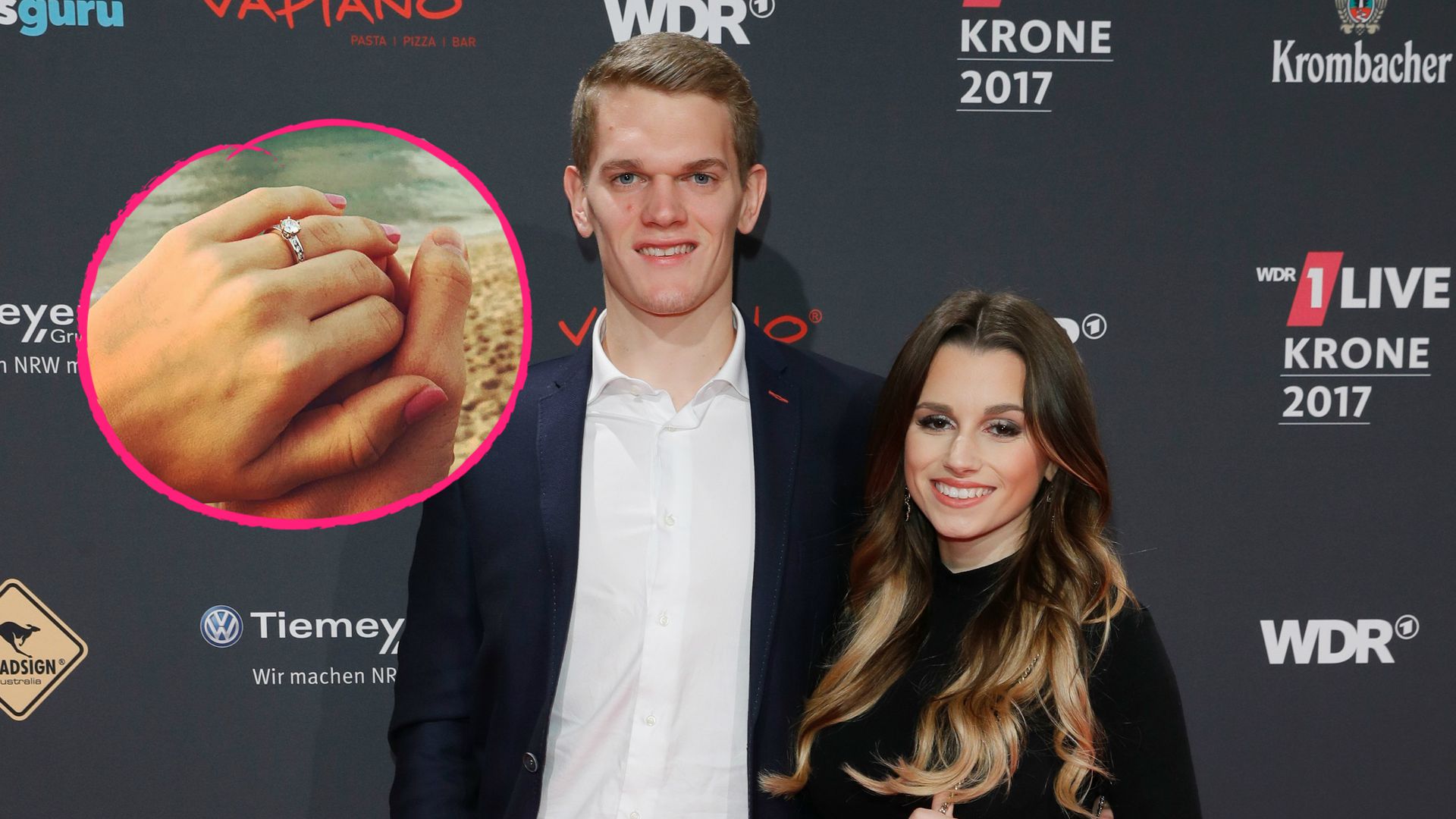 DFB-Star Matthias Ginter: Verlobung mit Christina in Dubai! | Promiflash.de