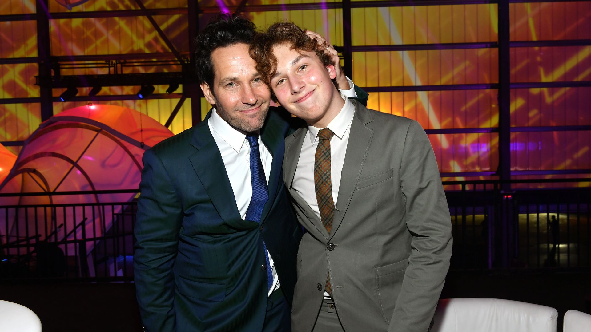 Paul Rudds Sohn dachte, dass sein Vater im Kino arbeitet