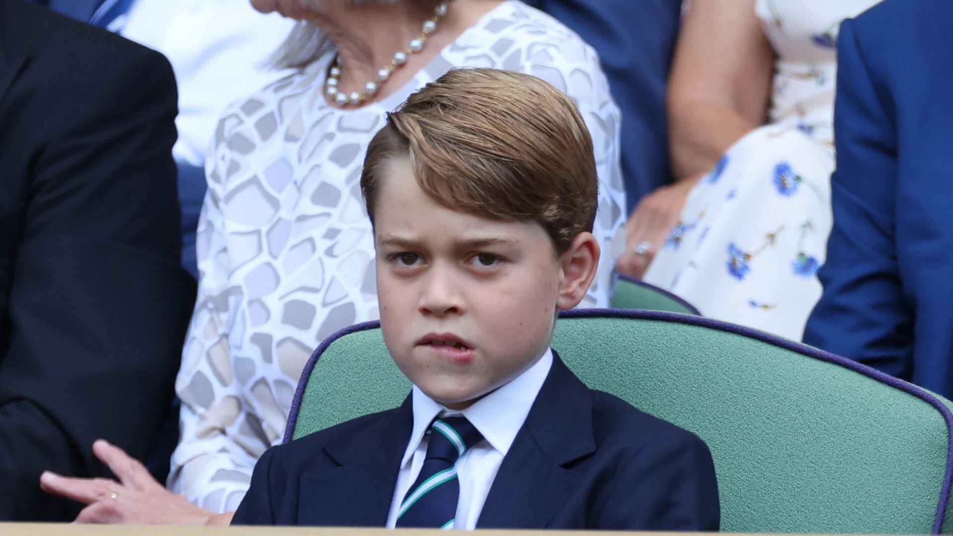 In Wimbledon: Prinz George kämpfte mit Hitze und Müdigkeit!