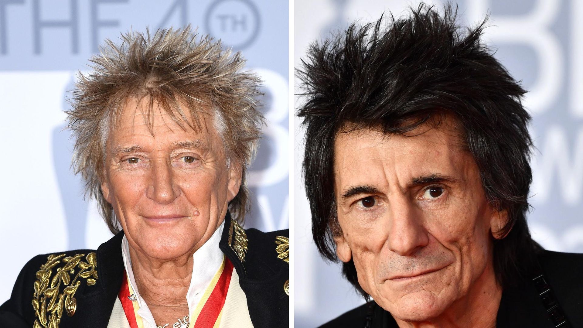 Ronnie Wood teilt Selfie von Rod Stewarts 80. Geburtstag