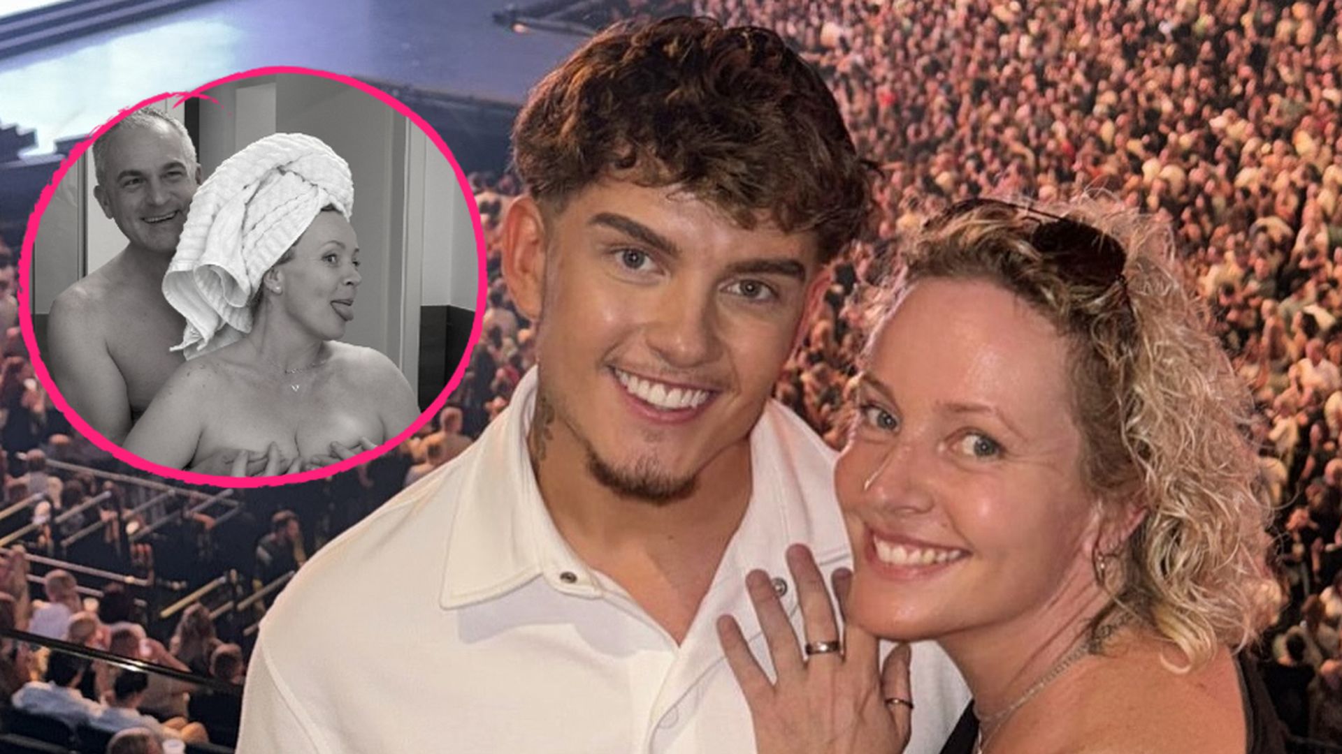 Kopie der Kopie: Twenty4tims Mutter stellt Kims Foto nach