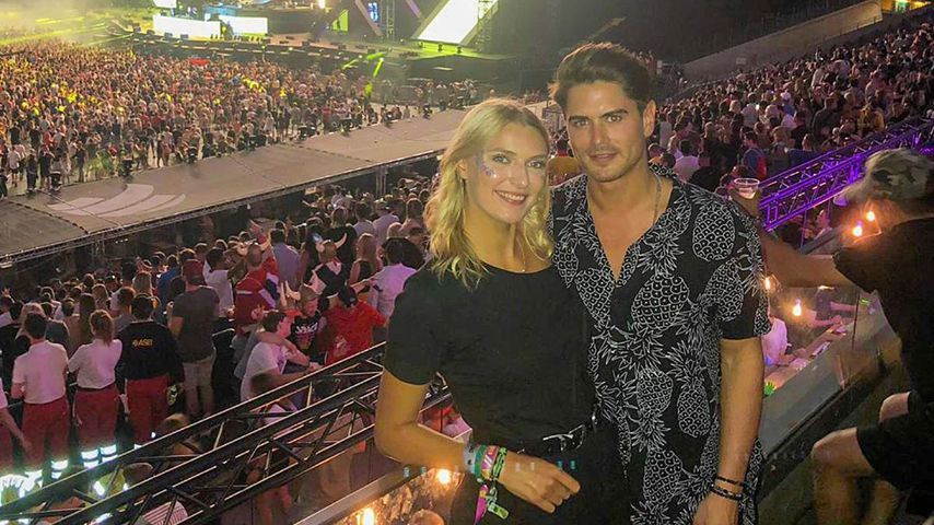 Liebelei mit GNTM-Jolina: Hier knutschte Dominik noch mit Ex ...